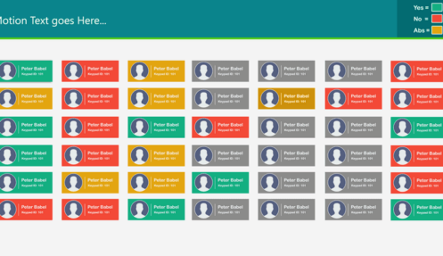 E-Voting System in Town and City Council Meetings